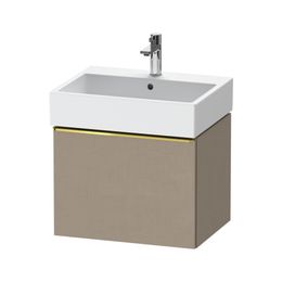 Duravit Waschtischunterschrank D-Neo 58,4x44,2cm, g pol/Lei, 1 Ausz., wandh&auml;ngend (DE4271034750000)