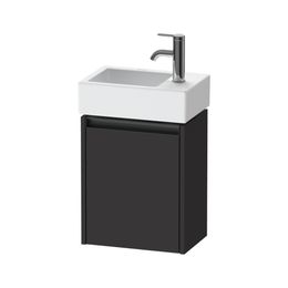 Duravit Waschtischunterschrank Ketho.2 36,4x23,8cm, An R, gra m, 1 T&uuml;r, wandh&auml;ngend (K25071R80800000)