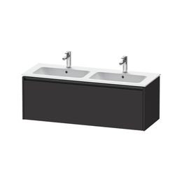 Duravit Waschtischunterschrank Ketho.2 128x48x44cm, 1 Ausz., wandh&auml;ngend, graph matt (K25066080800000)