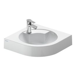 Duravit Eck-Handwaschbecken Architec 63,5x54cm, m HL li u. HLB, o. &Uuml;L, wei&szlig; (0448450000)
