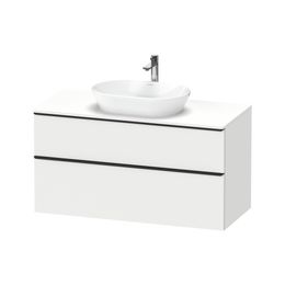 Duravit Waschtischunterschrank D-Neo 120x55cm, sw/w m, 2 SBK, 1 A, 1 Pl (DE49690BD180000)