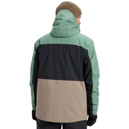 Quiksilver Herren Snowboardjacke "Sycamore Block 20K"schwarz ivy, Gr. M, Obermaterial: 100% Microfaser;, Jacken