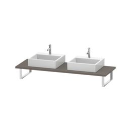 Duravit Konsole DuraStyle 80-200x55cm, 2 A., St&auml;r 3cm, bas. ma (DS107C04343)
