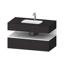 Duravit Einbauwaschtisch-M&ouml;bel-Set Qatego 100x55x60cm, w m/Gr m, Kon-WTU, Nischenb (QA4786018800010)
