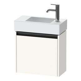 Duravit Waschtischunterschrank Ketho.2 48,4x23,8cm, An R, w matt, 1 T&uuml;r, wandh&auml;ngend (K25072R84840000)