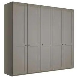 Kleiderschrank Wiemann "G&ouml;teborg, Kleiderschrank, Schrank, W&auml;scheschrank", grau (taupe), B:246,3cm H:216cm T:58cm, Holzwerkstoff, Schr&auml;nke, Kleiderschrank, inkl. T&uuml;rend&auml;mpfung, langlebige Qualit&auml;t, viel Stauraum