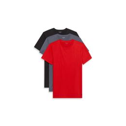 Herren T-Shirt "S/S CREW NECK 3PK", Calvin Klein Underwear, Gr. XLturbulence, adrenaline rush, schwarz, Jersey, Obermaterial: 100% Baumwolle, Basic,