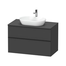 Duravit Waschtischunterschrank D-Neo 100x55cm, sw/Grap m, 2 SBK, 1 A, 1 Pl (DE49680BD490000)