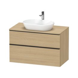 Duravit Waschtischunterschrank D-Neo 100x55cm, sw/Ei N, 2 SBK, 1 A, 1 Pl (DE49680BD300000)