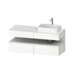 Duravit Waschtischunterschrank Qatego 140x55x60cm, w m/we g, Pl, B r, Nischenb (QA4766018220010)