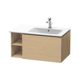 Duravit Waschtischunterschrank L-Cube 82x48,1x40cm, 1 Ausz., Beck. re, Ei Nat (LC619203030)