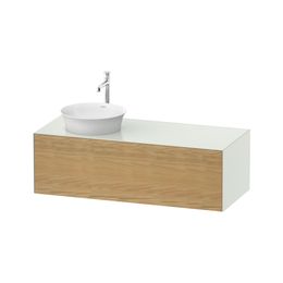 Duravit Waschtischunterschrank White Tulip 130x55cm, 1 AZ, 1 Pl, B l, E Nat w m (WT4977LH536)