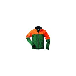 Waldarbeiter-Softshelljacke SANDDORN Gr.XL gr&uuml;n/orange ELYSEE ; FELDTMANN (22756-3)