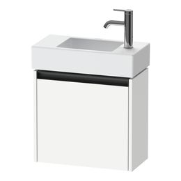 Duravit Waschtischunterschrank Ketho.2 48,4x23,8cm, An li, we. ma, 1 T&uuml;r, wandh&auml;ngend (K25072L18180000)