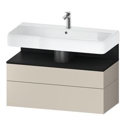 Duravit Waschtischunterschrank Qatego 99x47x59cm, E sw/tau m, 1 Kast, m B (QA4395016830010)