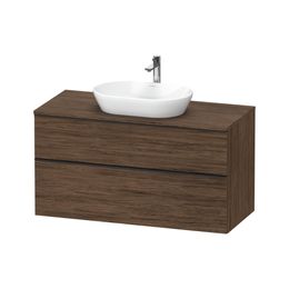 Duravit Waschtischunterschrank D-Neo 120x55cm, sw/Nuss d, 2 SBK, 1 A, 1 Pl (DE49690BD210000)