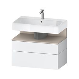 Duravit Waschtischunterschrank Qatego 79x47x59cm, T m/we m, 1 Kast, 1 Ausz. (QA4394091180000)