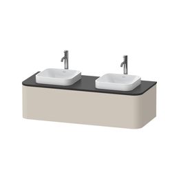 Duravit Waschtischunterschrank o. ES Happy D.2 Plus 35,4x130cm, 1 Ausz., BP b, Tau supermatt (HP4943B83830010)