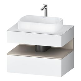 Duravit Waschtischunterschrank Qatego 80x55x60cm, T m/we m, Pl, Nischenb (QA4730091180010)