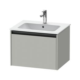 Duravit Waschtischunterschrank Ketho.2 61x48cm, betongr ma, 1 Ausz., wandh&auml;ngend (K25062007070000)