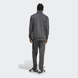 Herren Trainingsanzug "DAYREADY", grau, Gr. XL, adidas Sportswear, Interlock, Obermaterial: 100% Polyester, Sportanz&uuml;ge, f&uuml;r Laufen und sportliche