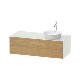 Duravit Waschtischunterschrank White Tulip 130x55cm, 1 AZ, 1 Pl, B r, E Nat w m (WT4977RH536)