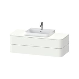 Duravit Waschtischunterschrank o. ES Happy D.2 Plus 40,8x130x55cm, 2 SchKa., wei&szlig; seidenmatt (HP4972036360010)