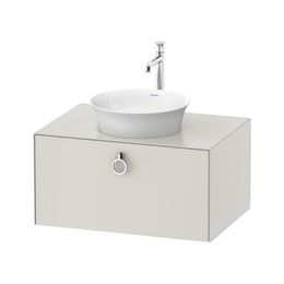 Duravit Waschtischunterschrank o. ES White Tulip 40,8x80x 55, 1 A, m Gr., Nord we. s-matt (WT4980039390010)