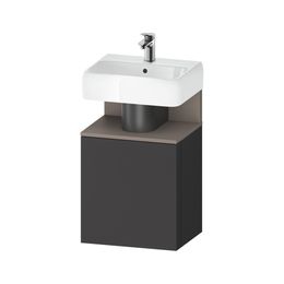 Duravit Waschtischunterschrank Qatego 44x35x64,5cm, 1 T, T. re, bas. m/Grap ma (QA4076R43490000)