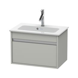 Duravit Waschtischunterschrank Ketho Compact 60x38,5cm, betongr ma, 1 Ausz., wandh&auml;ngend (KT642200707)