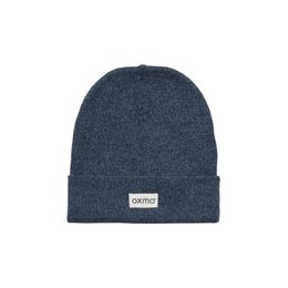 Beanie oxmo "Beanie OXBiene", Damen, blau (insignia blau melange), 100% Baumwolle CO., M&uuml;tzen Beanie