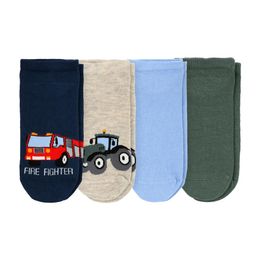 Topolino 4 Paar Jungen Sneaker-Socken im Set