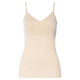 Hanro Unterhemd 'Cotton Seamless' Damen Gr&ouml;&szlig;e XS beige