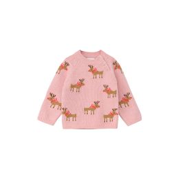 s.Oliver Pullover Jungen Gr&ouml;&szlig;e 86 braun / pastellpink / hellrot