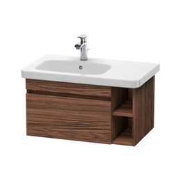 Duravit Waschtischunterschrank DuraStyle 73x44,8cm, Beck. li, Nussb dkl., 1 Ausz. (DS639402121)