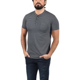 !Solid Rundhalsshirt SOLID "Rundhalsshirt SDAlfi", Herren, Gr. S, blau (ins blau m), Obermaterial: 80% Baumwolle CO. 20% Polyester PES., Shirts Rundhalsshirt