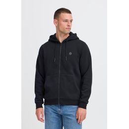 Blend Herren Kapuzensweatjacke "BHTolle"schwarz, Gr. XL, unifarben, Sweatware, 80% Polyester, 20% Baumwolle, Sweatjacken, Gem&uuml;tliche Sweatjacke mit