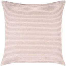 Dekokissen Pad "LAMONTE", beige (sand), B:60cm L:60cm, Obermaterial: 100% Baumwolle, Dekokissen_Sitzkissen_Kissenh&uuml;llen, Made in Europe, Kissenh&uuml;lle ohne F&uuml;llung, 1 St&uuml;ck
