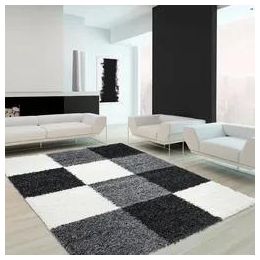Hochflor-Teppich Ayyildiz TEPPICHE "Life Shaggy 1501" Gr. 3, schwarz, B:120cm H:30mm L:170cm, Kunstfaser, Teppiche, Wohnzimmer