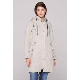 SOCCX Parka Damen Gr&ouml;&szlig;e XXXL stone Winterjacke