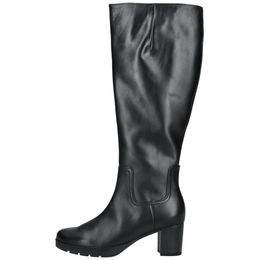 Gabor COMFORT Damen Stiefel "Gabor Comfort Stiefel Leder", Gr. 40,5schwarz, Leder, Schuhe