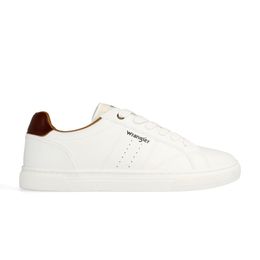 Wrangler Herren Sneaker "RITCHY MEN LOW", Gr. 42hellwei&szlig;, Synthetik, Schuhe