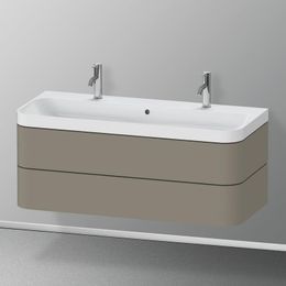 Duravit Happy D.2 Schrank mit Doppelwaschtisch, 2 Ausz&uuml;ge, HP4379O92920000, c-shaped