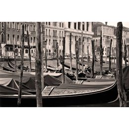 Fototapete papermoon "Vintag Venedig", bunt, B:4m L:2,6m, Vlies, Tapeten