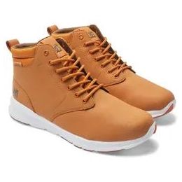 Stiefel DC Shoes "Mason 2", Herren, Gr. 9,5(42,5), braun (wheat, turkish coffee), Obermaterial:Obermaterial: Leder [Kuh] / Futter: Textil / Au&szlig;ensohle: Gummi;, Schuhe Stiefel