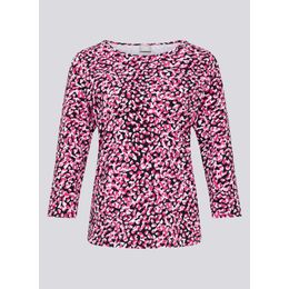 Rabe Damen Print-Shirt "T-Shirt"pink, Gr. 36, 92%Baumwolle, 8%Elastan, Shirts