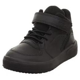 Sneaker Superfit "MAVERICK WMS: Weit", M&auml;dchen, Gr. 27, schwarz, Lederimitat, Nappaleder, Polyester, unifarben, Schuhe Sneaker, Boots mit Sympatex-Memberan, Gr&ouml;&szlig;enschablone zum Download