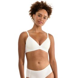 Sloggi Damen Push-up-BH "ZERO Feel Pure", Gr. XL, wei&szlig;, Single Jersey, Obermaterial: 36% Polyester, 34% Modal, 15% Polyamid, 15% sonstige Fasern,