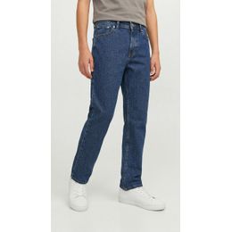 Jack & Jones Kinder Relax-fit-Jeans "JJICHRIS JJORIGINAL AT 057 JNR"blau denim, Gr. 152, JACK & JONES JUNIOR, clean, Denim/Jeans, Obermaterial: 100% Baumwolle,
