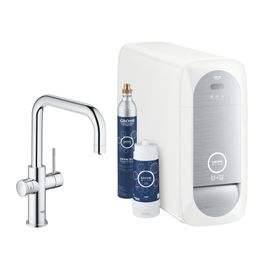 Grohe Blue Home K&uuml;chenarmatur, mit Filtersystem, schwenkbar, 31456001,